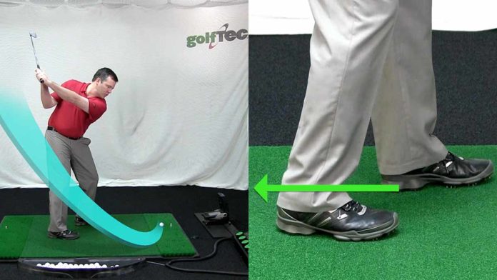 Golf Instruction Video: Staggered Stance Drill for more shoulder turn ...