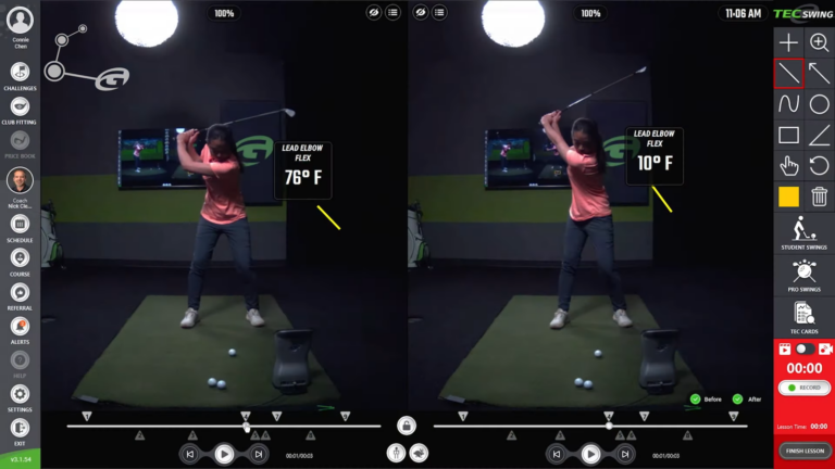 Keep Your Lead Arm Straight Throughout Your Swing - The GOLFTEC Scramble